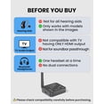 Avantree Audikast 4, Bluetooth 5.4 TV Transmitter, Works with ...