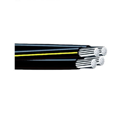 250' 3/0-3/0-3/0-3/0 Davidson Aluminum URD Quadruplex Cable 600V Wire ...