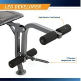 Marcy Pro Marcy Standard Bench with 100 Lb. Weight Set MD-2082W ...
