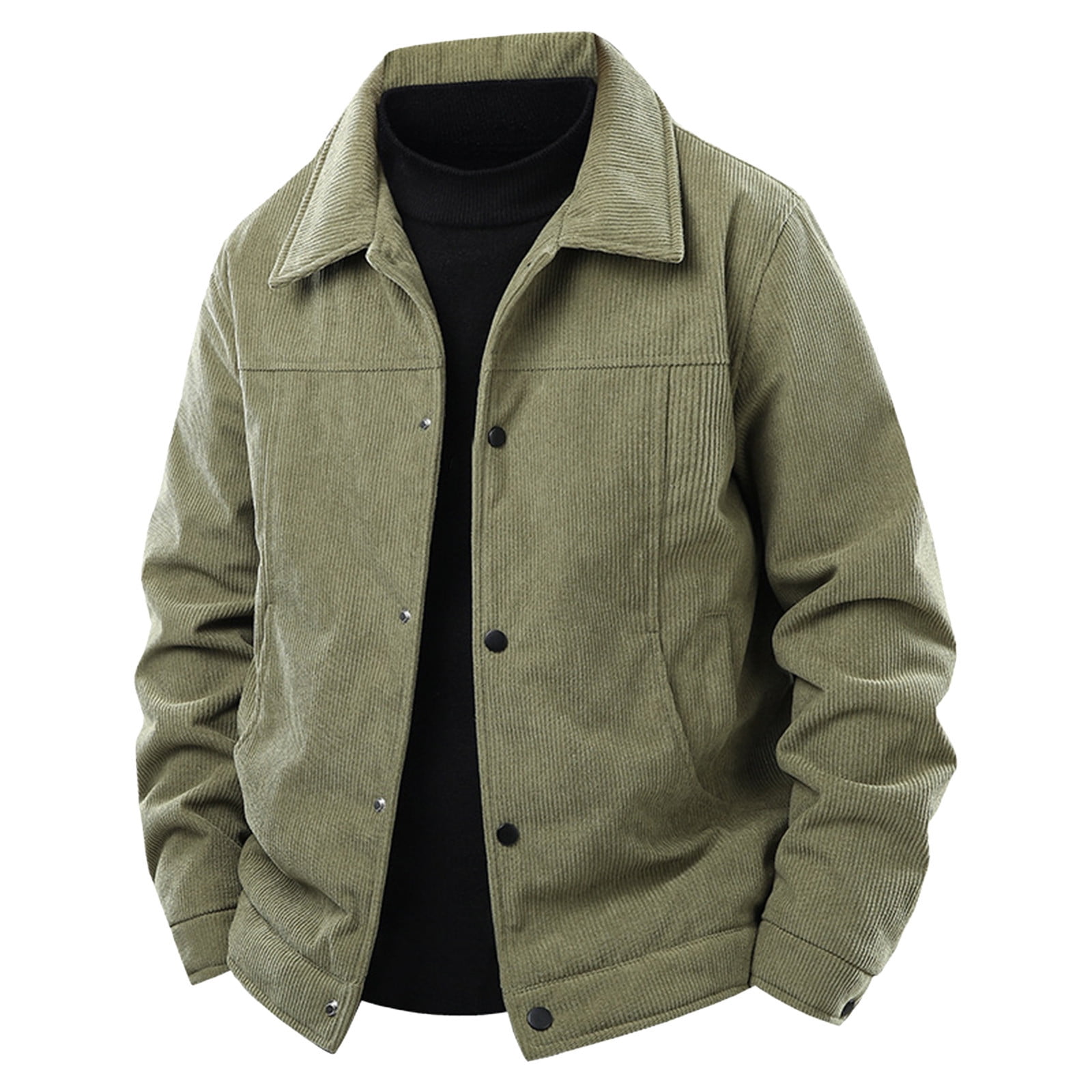 Click here for Zifang Corduroy Jackets Men Fall Winter Long Sleev... prices