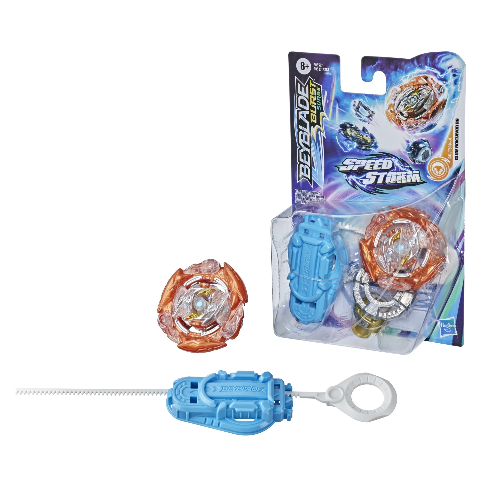 Beyblade Burst Surge Speedstorm Glide Roktavor R6 Starter Pack – BrickSeek