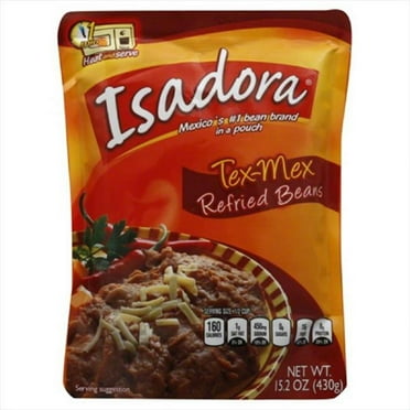 Isadora Refried Beans, 15.2 oz, 8 pack - Walmart.com
