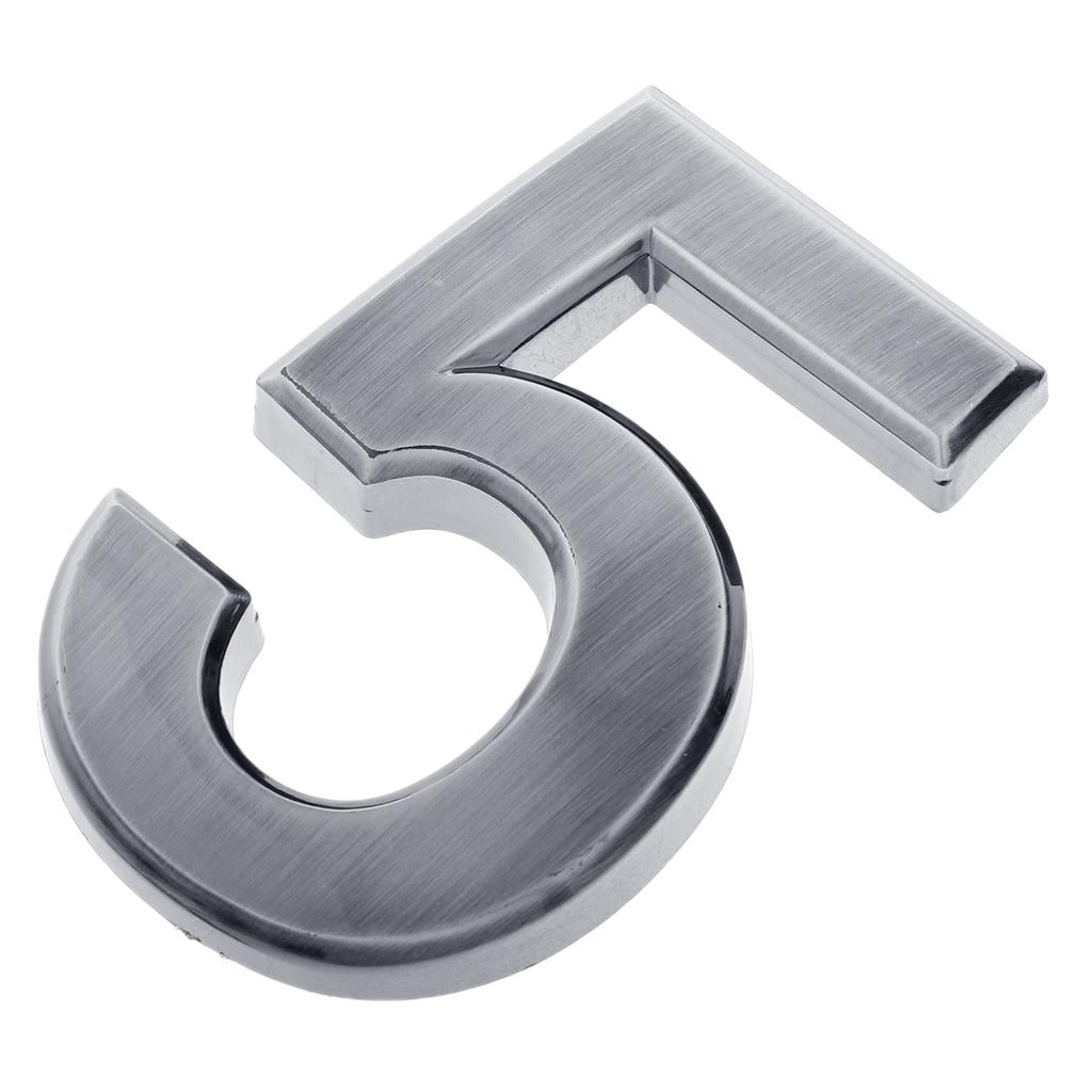 Mailbox Numbers, Metal Self-Stick Door ,Street Address Plaques Numbers ...
