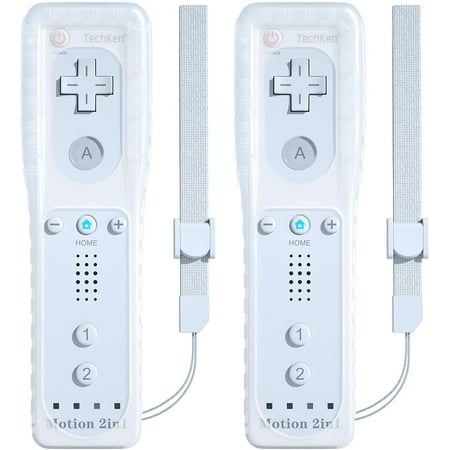 2 Pack Remote Controller for Wii, ATTOE Replacement Remote Built-in ...