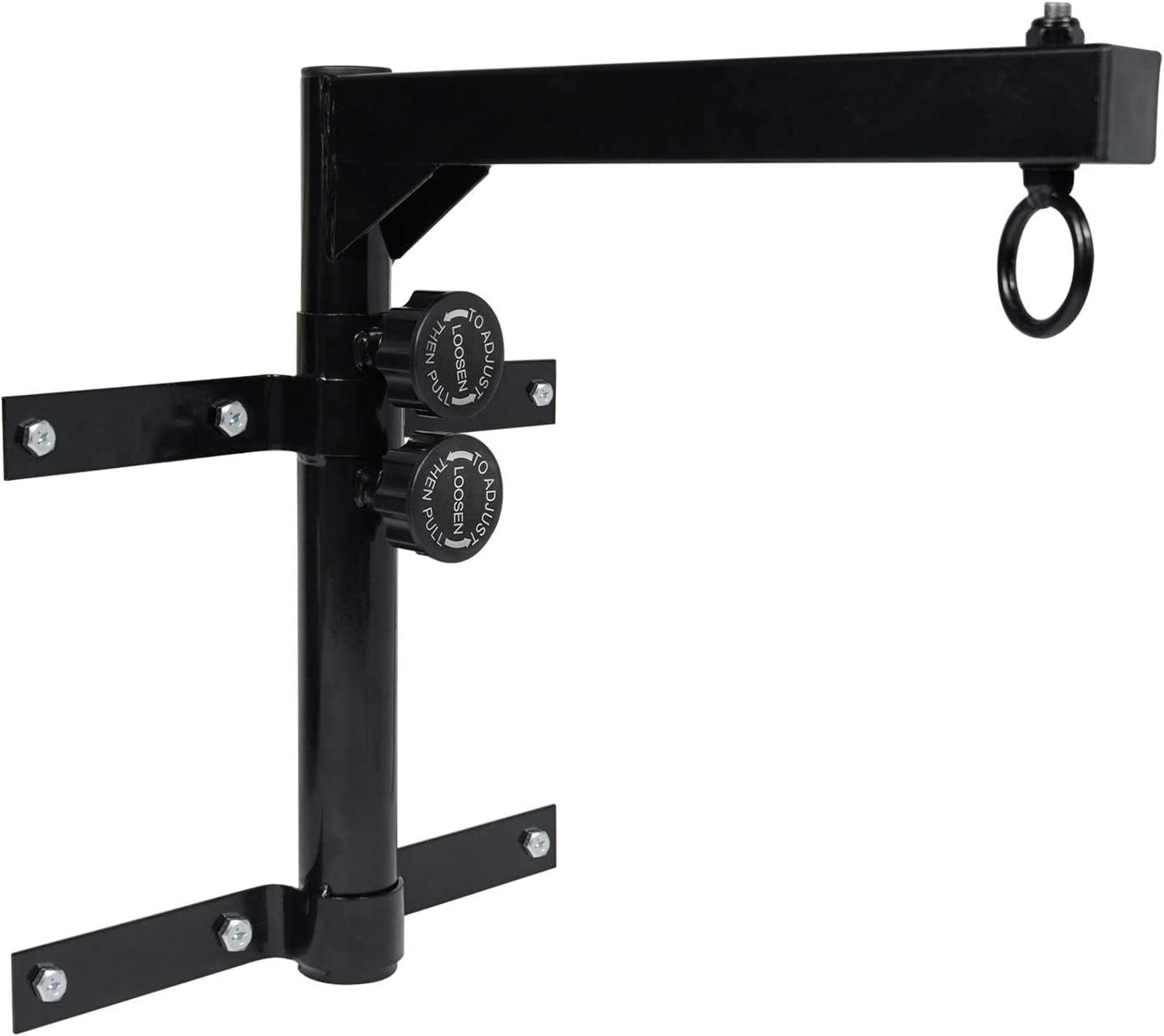 Yes4All Wall Mount Heavy Bag Hanger, Black, Single - Walmart.com