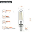 Better Homes & Gardens T6 LED Vintage Light Bulb, 4 Watts (40W ...