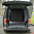 OMAC 54" x 71" Cab Divider Van Cabin Curtain Campervan Kit Black ...