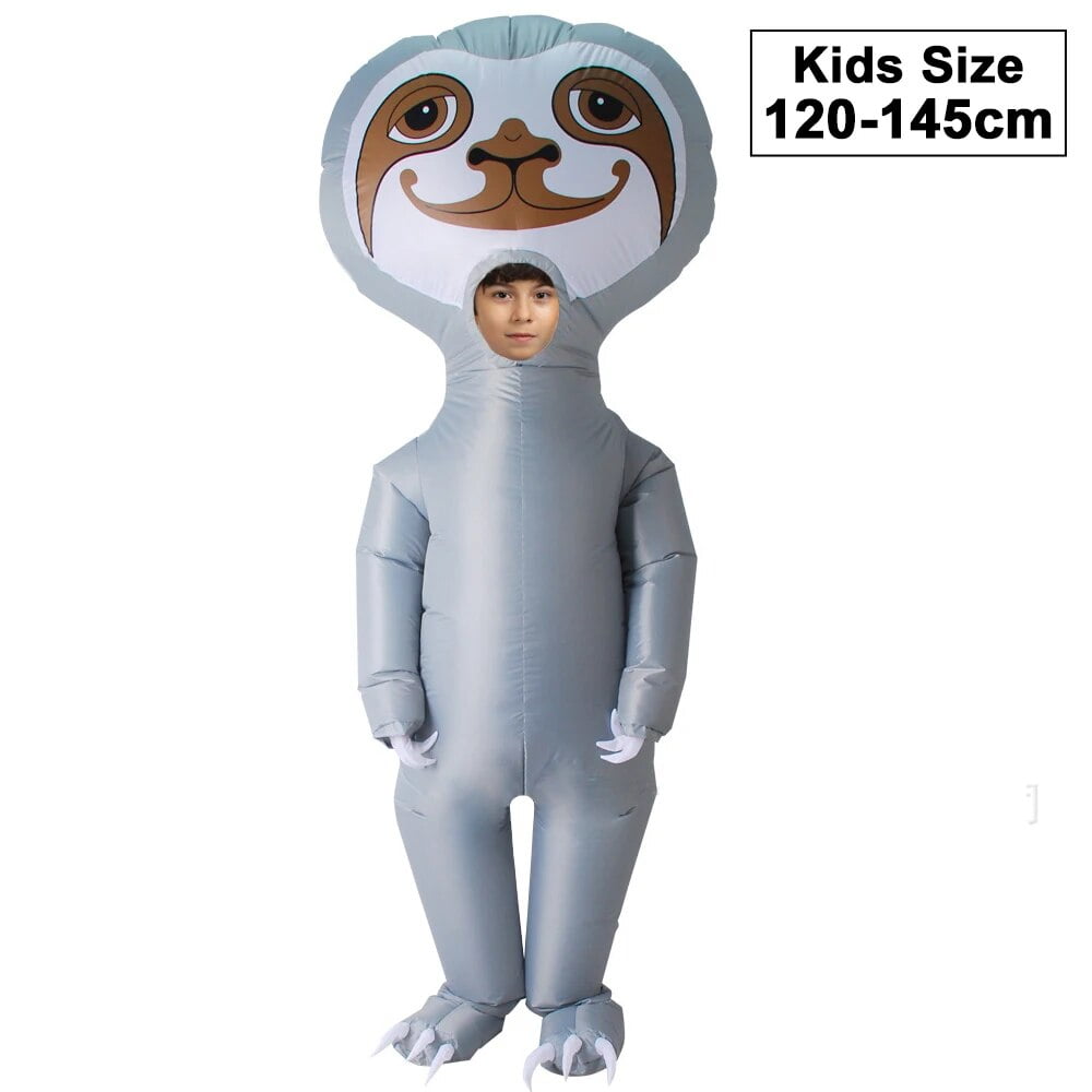 Disfraz de dinosaurio t-rex para adultos y niños, traje inflable de ...