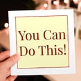3drose, Image of You Can Do This, 6 Greeting Cards with Envelopes ...