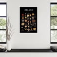 Ireland Food Poster Irish Street Cuisine European Kitchen Wall Art ...