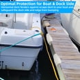 4 Pack-White Inflatable Polyvinyl Chloride Marine Dock Guard Boat ...