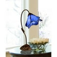 Dale Tiffany Poelking 1 Light Blue Lily Table Lamp - Walmart.com