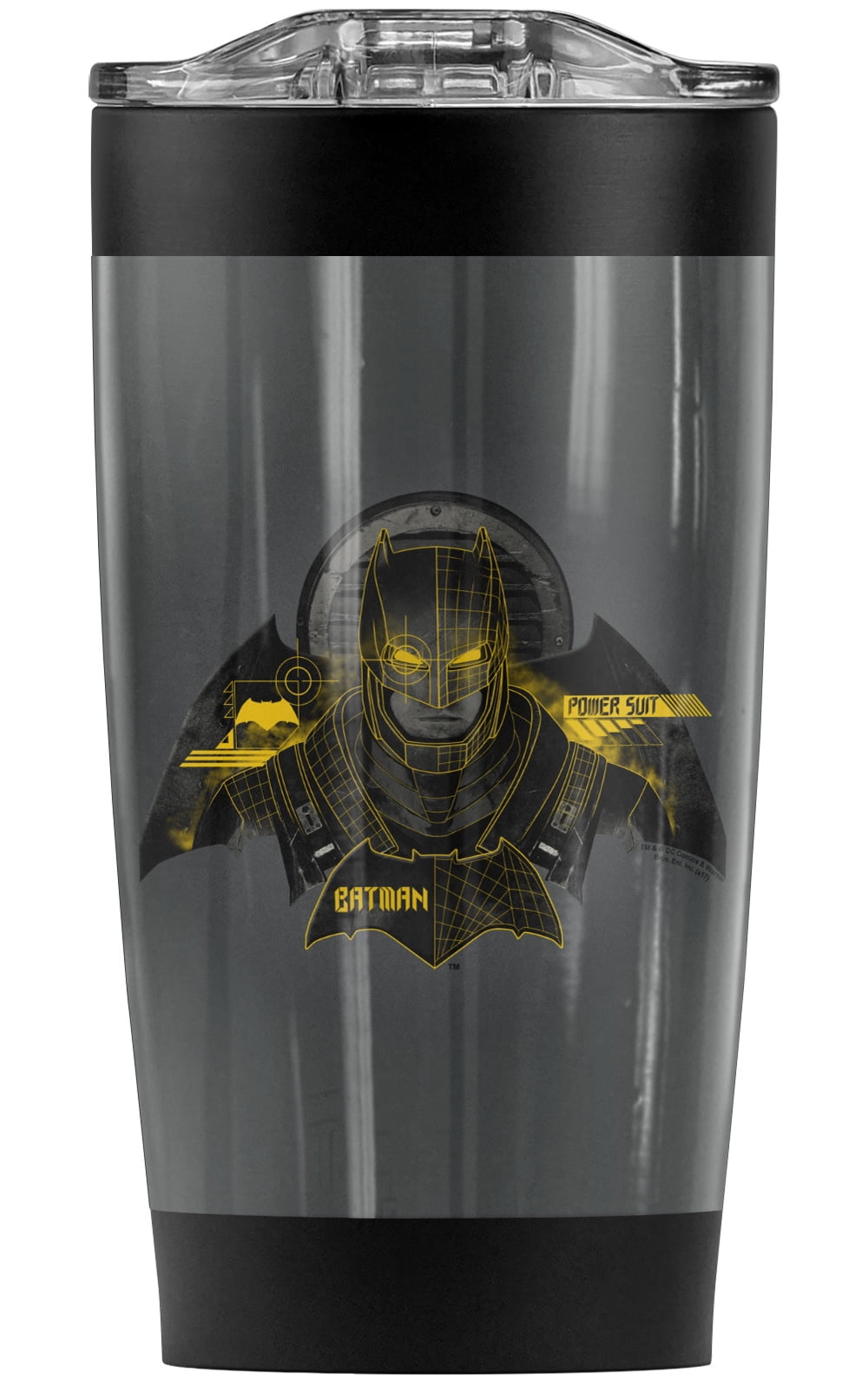 Batman V Superman Batman Tech Stainless Steel Tumbler 20 oz Coffee ...