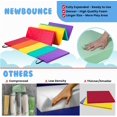 New Bounce Tumbling Mat for Kids - Gymnastics Mat - Folding Exercise ...