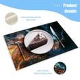 BaHomeck placemats Set of 4 Fantastical Dragon Composed Of Blue And ...