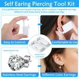 Disposable Self-Ear Piercing Gun Kit - Walmart.com