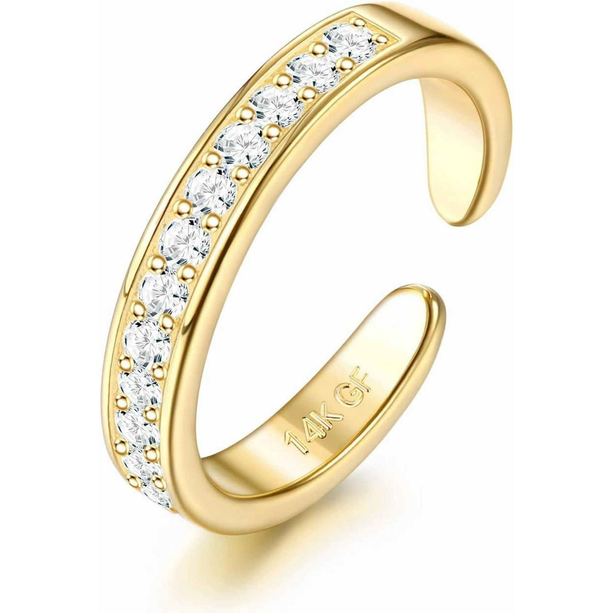 Click here for Salafire 14k Gold Filled Toe Rings For Women Adjus... prices