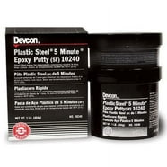 Devcon 10120 Gray Plastic Steel Putty (A), 4 lb. Kit - Walmart.com