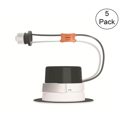 Philips LED Downlight 4-Inch Soft White Dimmable Flood Light Bulb (5 ...