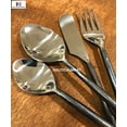 Vintage Stainless Steel, Rustic Silverware Flatware Set: Hand Forged ...