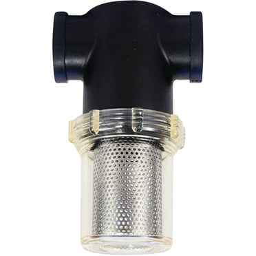 Groco Raw Water Strainer with #304 Stainless Steel Basket - Walmart.com