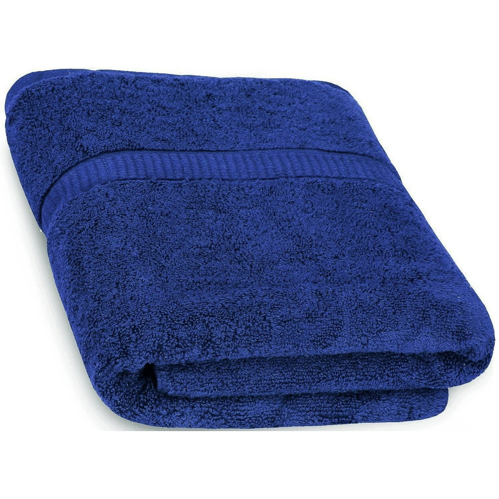 Cotton Bath Towels Navy 30 X 56 Inch Luxury Bath Sheet Perfect For cotton-bath-towels-navy-30-x-56-inch-luxury-bath-sheet-perfect-for