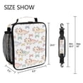 ALAZA Cute Axolotl Bow Lunch Box Insulated Cooler Lunch Bag with ...