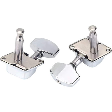 Xizioo Acoustic Guitar Tuning Pegs Guitar String Chrome Tuning Pegs ...