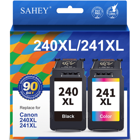 240XL Ink Cartridge for Canon ink 240 and 241 241XL PG-240XL CL-241XL ...