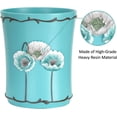 Popular Bath Poppy Fields 6 Piece Resin Basket and Bath Accessory Set ...