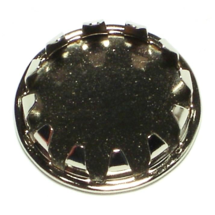 1" Zinc Plated Steel Flush Head Hole Plugs HLPLG-086 (15 pcs ...