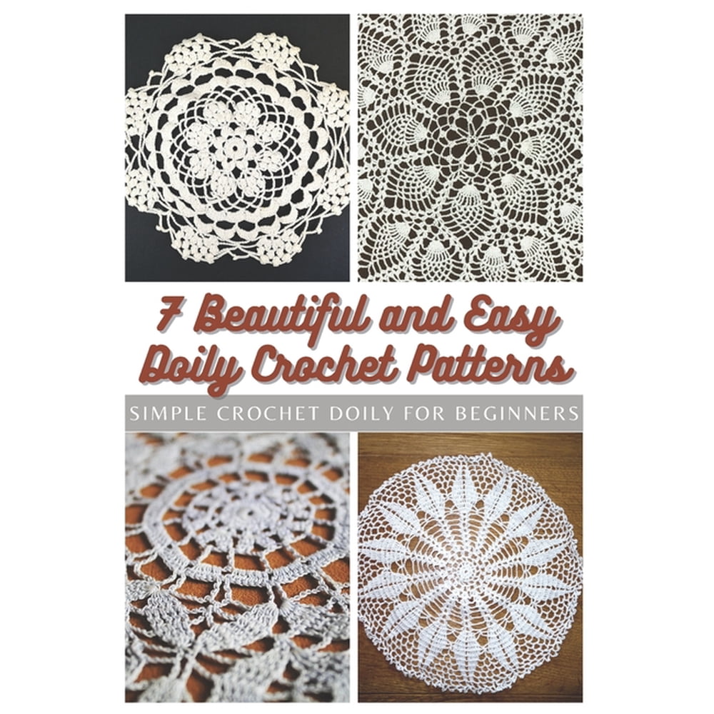 7 Beautiful and Easy Doily Crochet Patterns: Simple Crochet Doily for ...