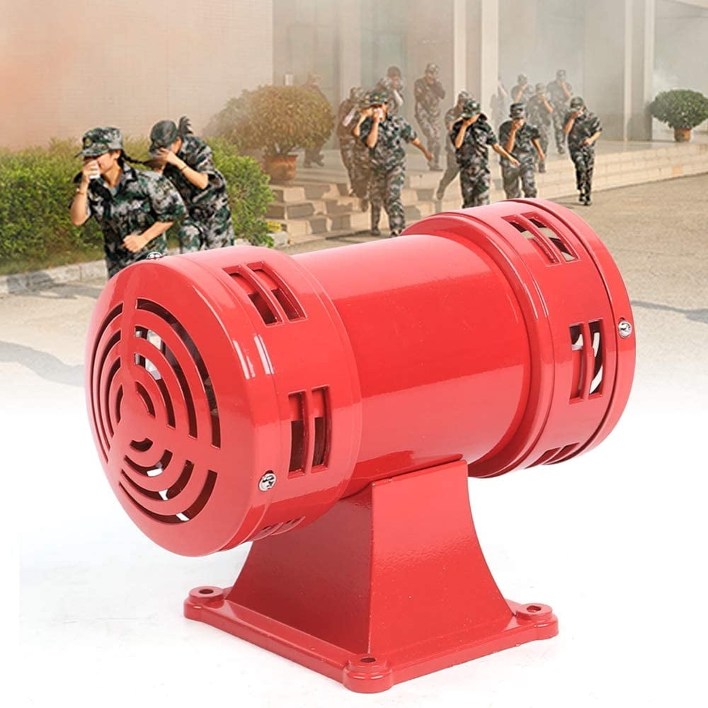 CNCEST 140db Electric Air Raid Siren Alarm, Red, Philippines | Ubuy