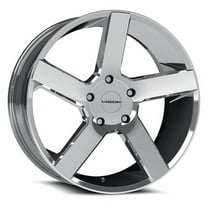 22x9 MKW M120 Chrome Wheel 5x4.5 (35mm) - Walmart.com