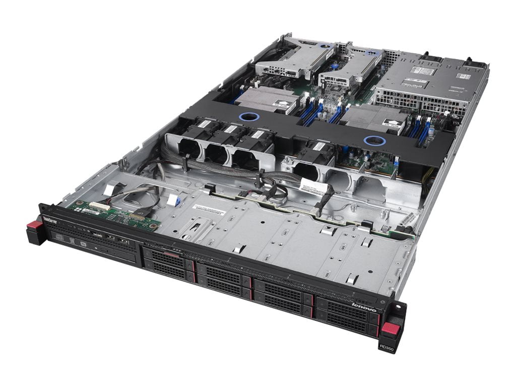 Lenovo ThinkServer RD350 70QM0015UX 1U Rack Server, 1 x Intel Xeon E5 ...