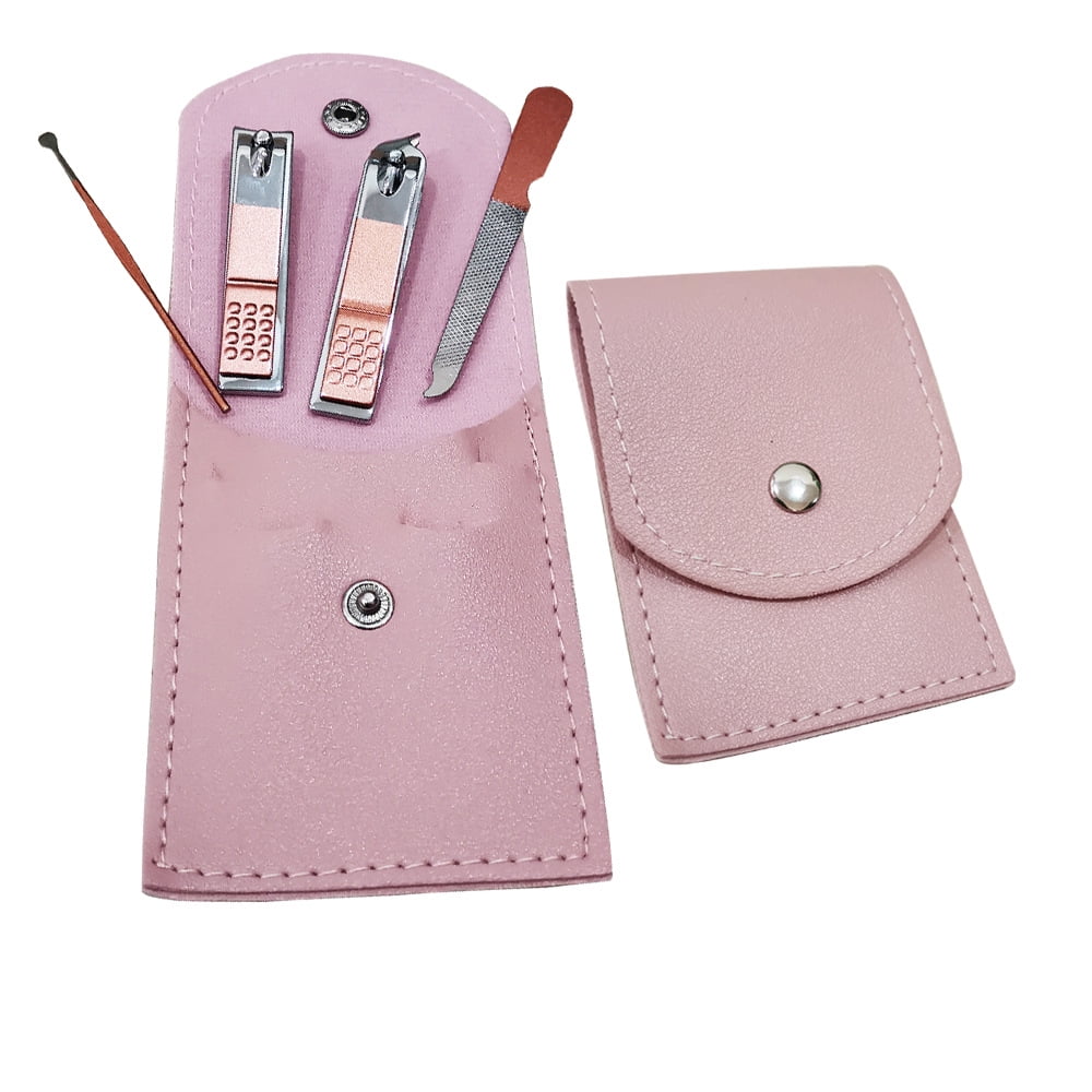 Travel Mini Manicure set Nail Clipper set Stainless Steel Pedicure Care ...