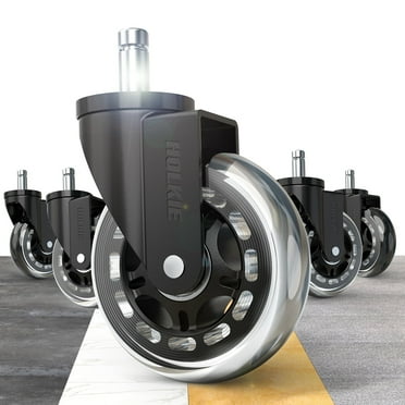 Stealtho Heavy Duty Swivel Office Chair Caster Wheels, Non-Marking ...