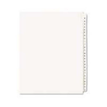 Cardinal OneStep Printable Table of Contents, Letter Page Dividers, 52 ...