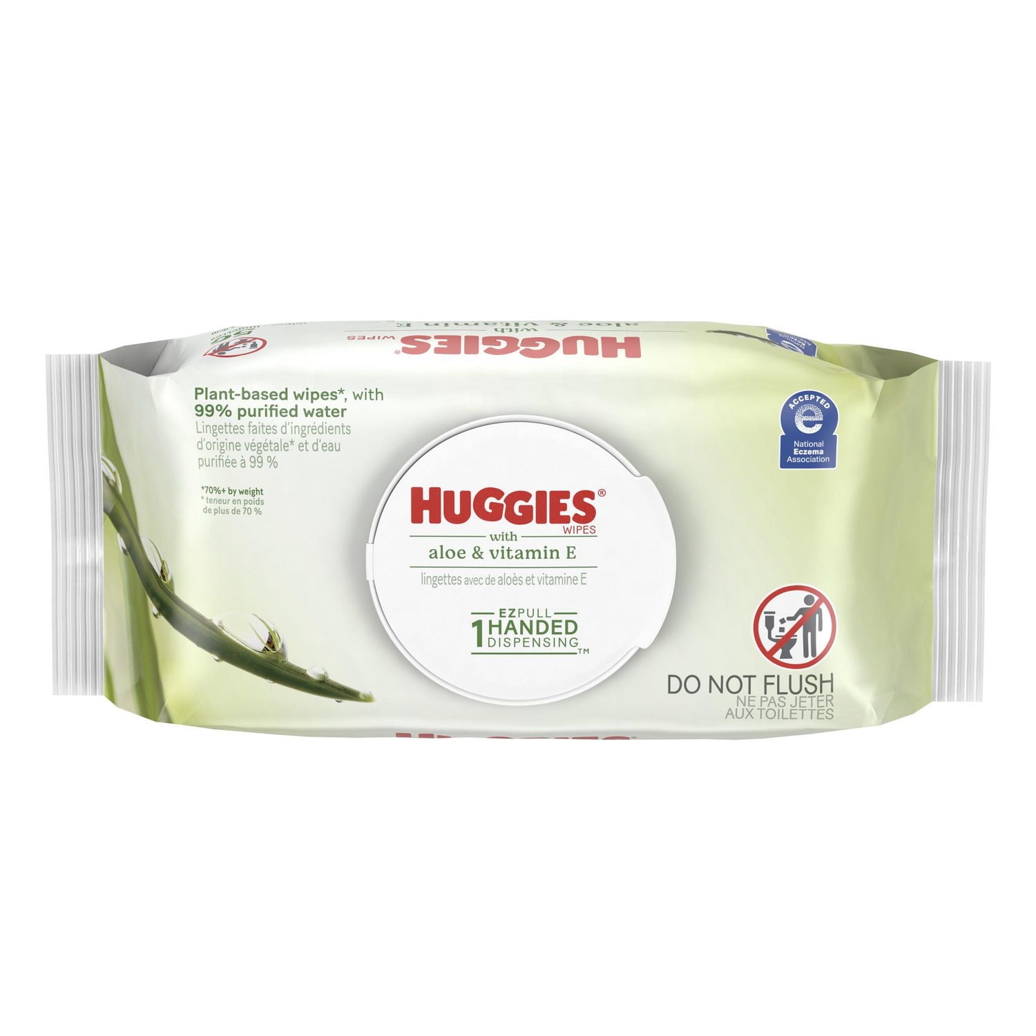Click here for Huggies Aloe & Vitamin E  Unscented  1 Flip Top Pa... prices