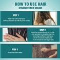 Hair Straightener Cream Silk And Gloss Straightening Protein Correcting