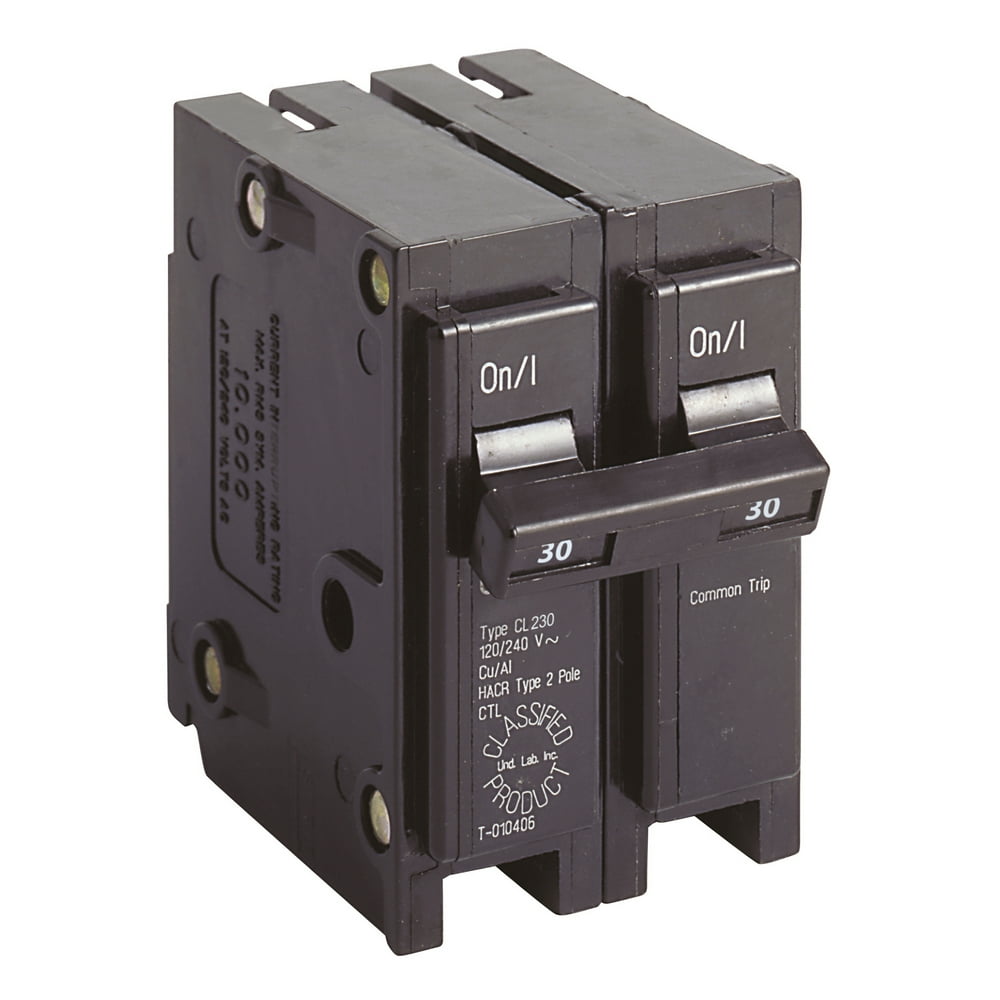 Eaton CL230CS Double Pole 30 Amp Classified Breaker - Walmart.com ...