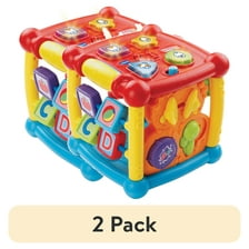 Fisher-Price Tissue Fun Activity Cube Baby Sensory Crinkle Toys for ...