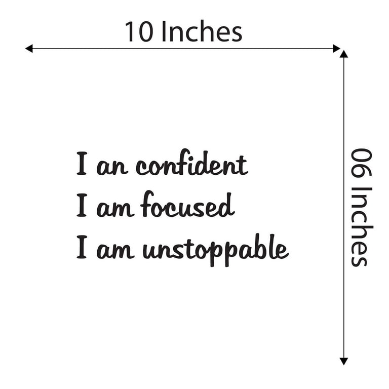 I Am Unstoppable Word