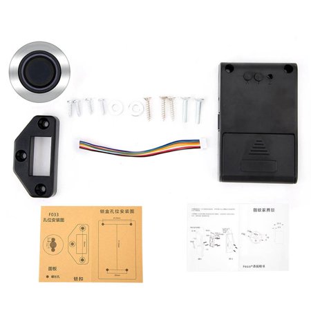 Semiconductor Keyless Fingerprint Drawer Office Lock Cabinet ...