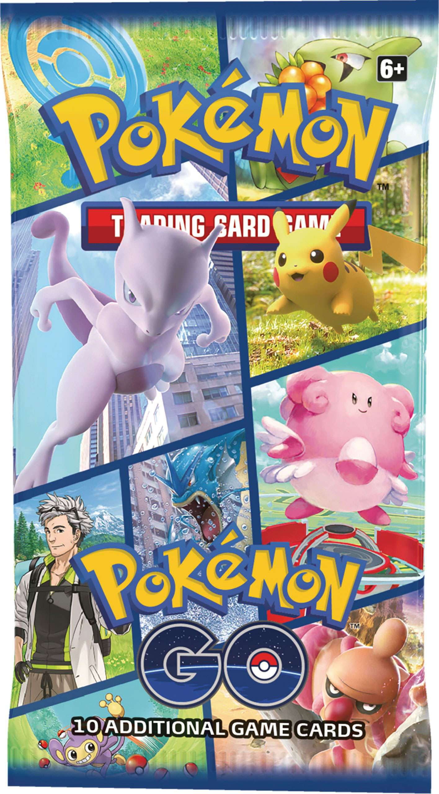 Trading Card Game Pokemon GO Booster Pack (10 Cards) - Walmart.com