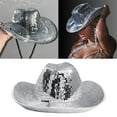 Baberdicy Hat Big Deal Hat New Prom Party Reflective Fisherman Cowboy ...