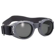 Cafe Racer Thick Leather Padded Steam Punk Motorcycle Goggle Copper ...