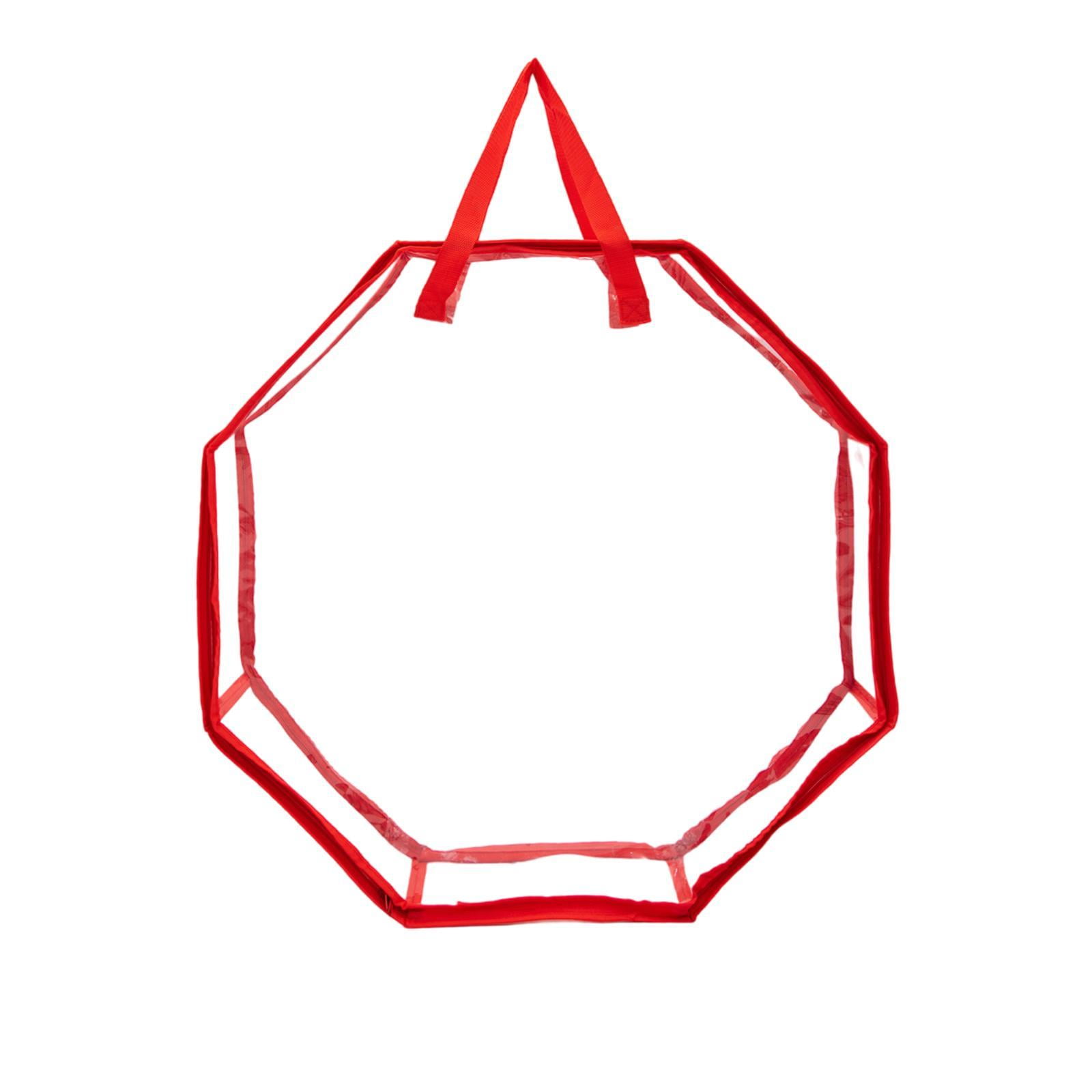 Bolsa de almacenamiento para coronas navideñas, bolsa con cremallera ...