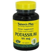 Nature's Plus Potassium 99mg 90 Tablet - Walmart.com