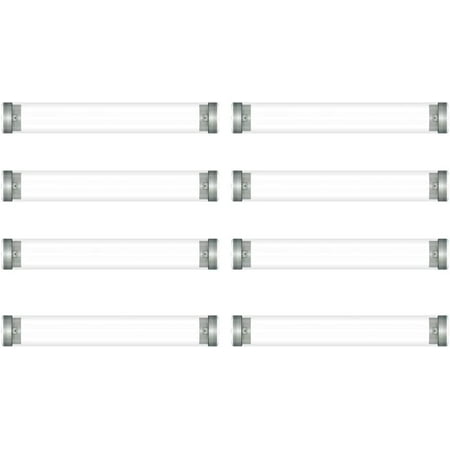 8Pcs Clear Acrylic Cylinder Tube Clear Plastic Test Tubes with Caps ...